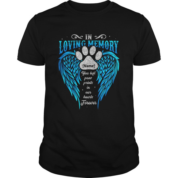 Tops | In Loving Memory You Left Paw Prints In Our Hearts Forever ...